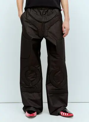 WALTER VAN BEIRENDONCK Space Pants - Black
