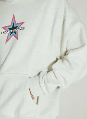 AWAKE NY Star Logo Hooded Sweatshirt