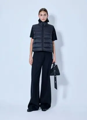 Max Mara Padded Vest With High Collar