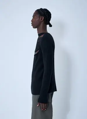 Rick Owens Wool-blend Knit Top