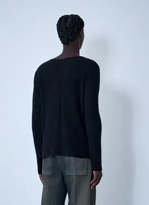 Rick Owens Wool-blend Knit Top