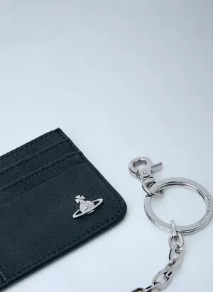 VIVIENNE WESTWOOD Flat Chain Card Holder