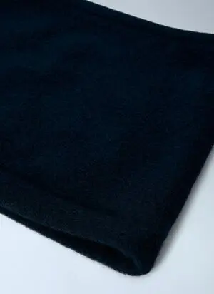 RIER Natural Fleece Neck Warmer - Black