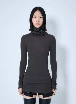 Rick Owens Ls Tube Top - Grey