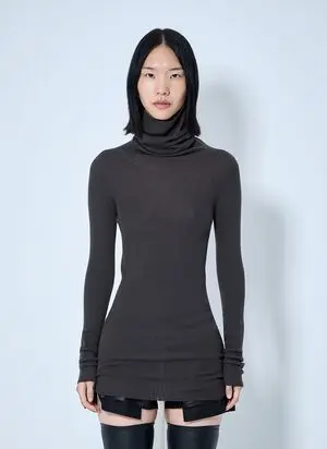 Rick Owens Ls Tube Top - Grey