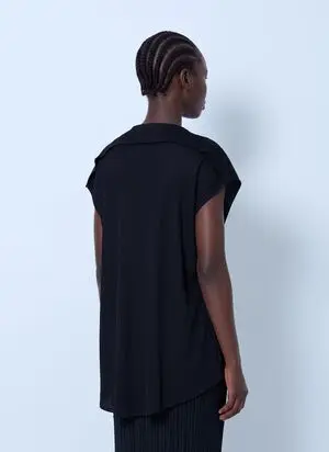 Issey Miyake A-poc Slice Shirt - Black