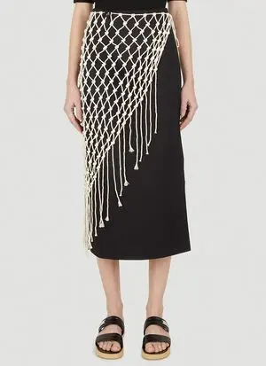 WYNN HAMLYN Macrame Skirt