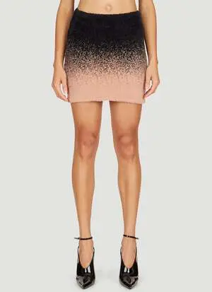 Ottolinger Knit Mini Skirt - Black