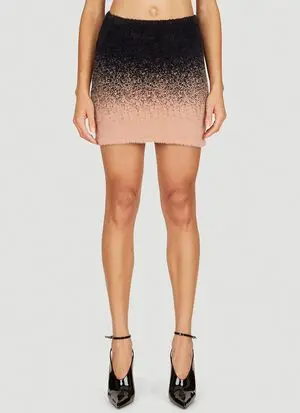 Ottolinger Knit Mini Skirt - Black