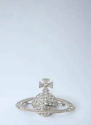 VIVIENNE WESTWOOD Bas Relief Brooch - Silver