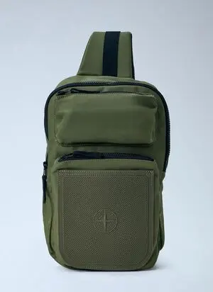 Stone Island Sling Backpack - Green