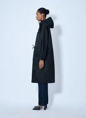 Prada Re-nylon Drawstring Coat
