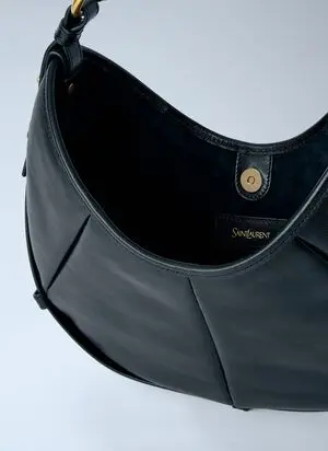 Saint Laurent Small Mombasa Shoulder Bag - Black