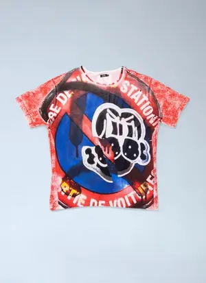 CHITO Logo Motif T-shirt - Red