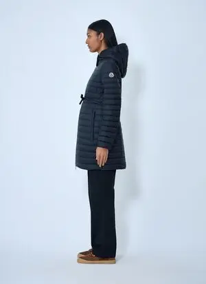 Moncler Barbel Long Parka Coat