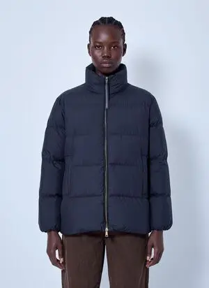 Moncler Vivantesse Short Down Jacket - Navy