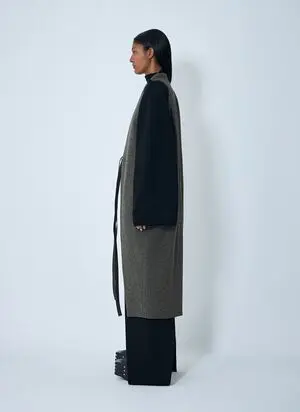 Rick Owens Wool Draped Waistcoat