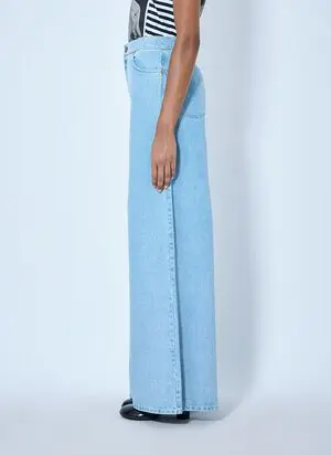 Max Mara Wide-leg Denim Trousers