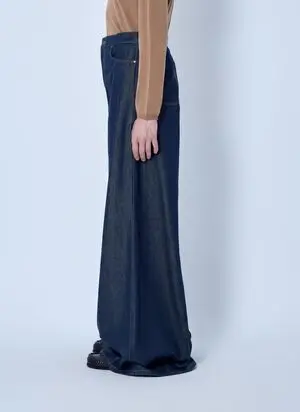 Max Mara Wide-leg Denim Trousers