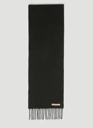 Acne Studios Narrow Scarf - Black