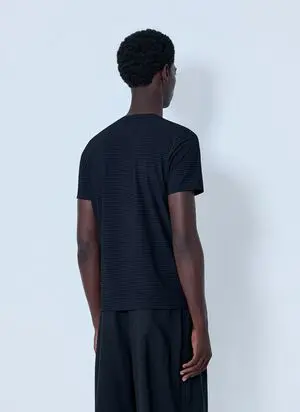 DISTRICT VISION Textured Crewneck T-shirt