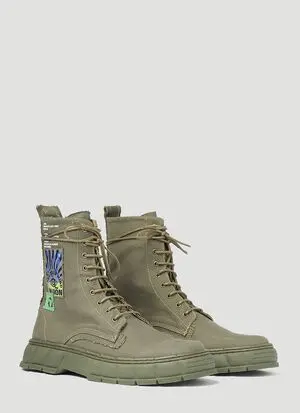 VIRON 1992 Upcycled Canvas Boots
