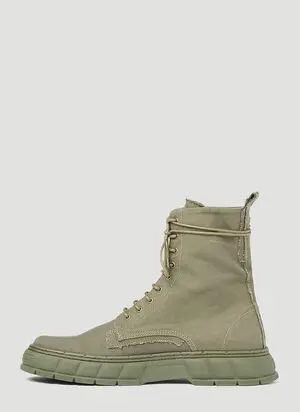 VIRON 1992 Upcycled Canvas Boots