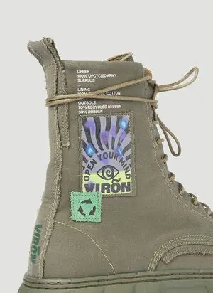 VIRON 1992 Upcycled Canvas Boots