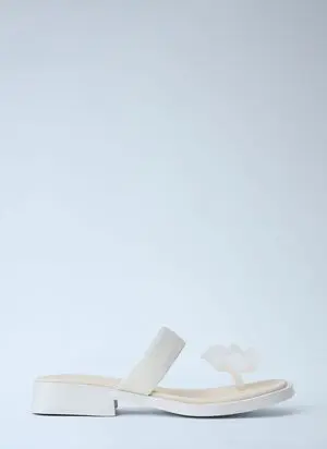Camper Block Heel Sandals - White