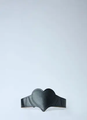 VIVIENNE WESTWOOD Heart Corset Belt - Black