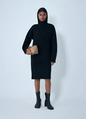 TOTEME Turtleneck Mini Dress