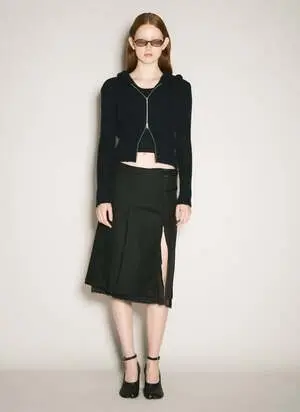 Our Legacy Compact Hooded Zip-up Cardigan