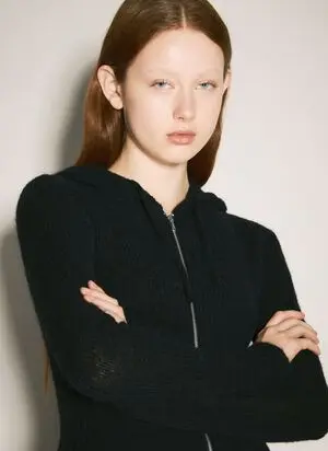 Our Legacy Compact Hooded Zip-up Cardigan