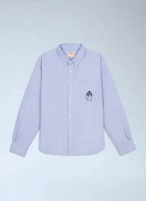 BRAIN DEAD X BROOKS BROTHERS California Oxford Button Up Shirt - Blue