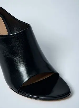 Bottega Veneta Rana Heeled Mules - Black