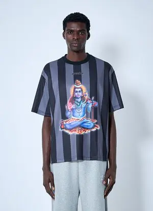 AWAKE NY Logo Motif T-shirt - Black
