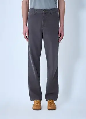 Carhartt Work In Progress Single Knee Pants - Grey