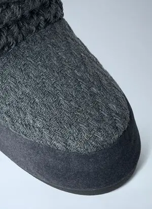 MOON BOOT X GUEST IN RESIDENCE Icon Low Nolace Knit Boots