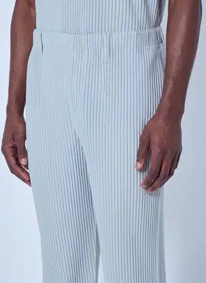 Issey Miyake Pleated Cropped Pants