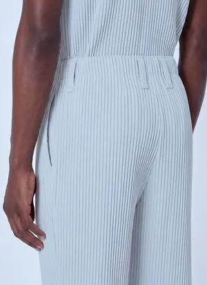 Issey Miyake Pleated Cropped Pants