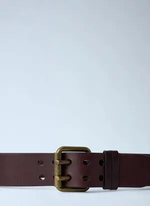 Saint Laurent Motorcycle Leather Belt
