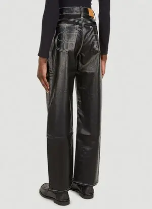 Eytys Benz Vegan Leather Pants