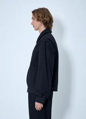 Dries Van Noten Cotton Jacket With Snap Fastening