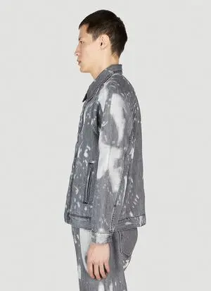 LN-CC X NON Raglan Bleached Denim Jacket