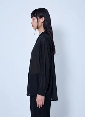 Issey Miyake Sheer Wool Shirt