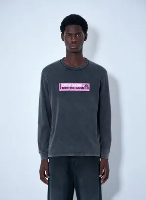 ACMH Logo Crewneck Long Sleeve T-shirt - Grey