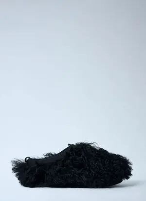UGG Tazz Fluff Momma Slip-On Shoes Black