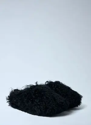 UGG Tazz Fluff Momma Slip-on Shoes - Black