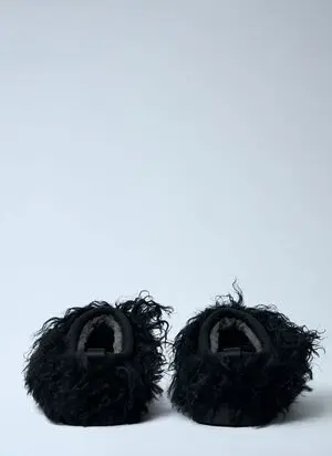 UGG Tazz Fluff Momma Slip-on Shoes - Black