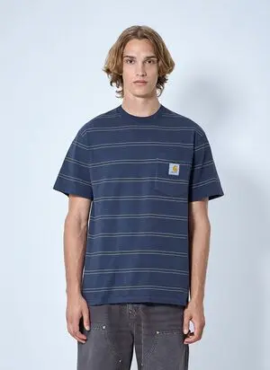 Carhartt Work In Progress Bert Pocket T-shirt - Blue